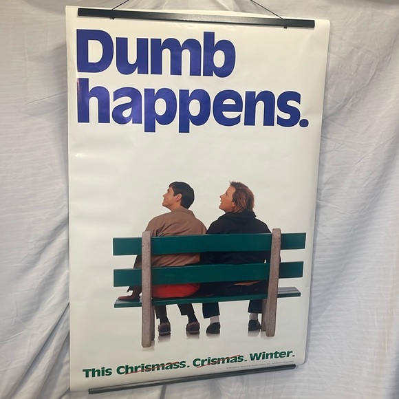 Wall Decor | Dumb And Dumber Advance Original Movie Poster 1994 | Poshmark